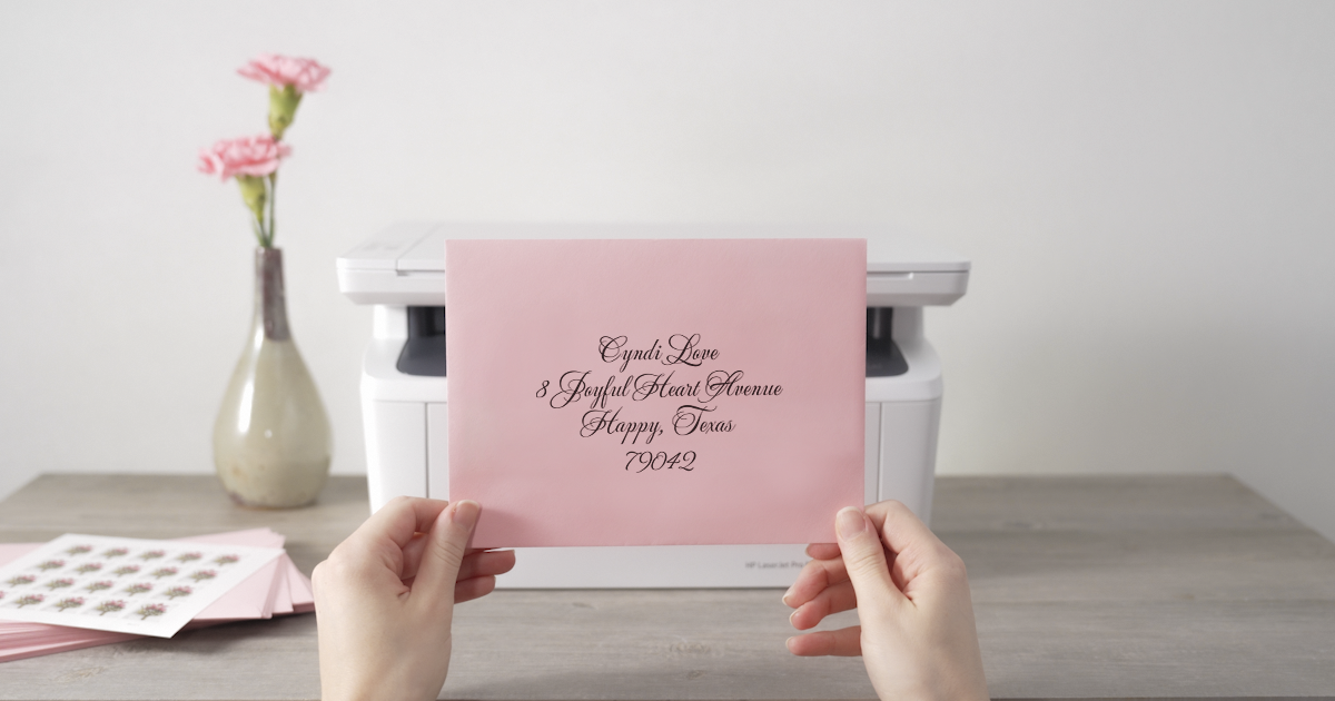 Addressed to You - Print Beautiful Cards & Envelopes at Home